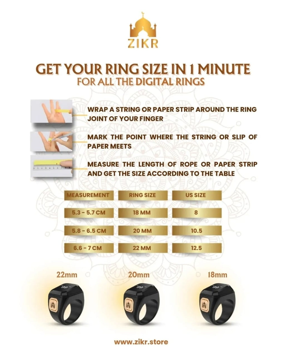 Zikr Ring Lite – ZIKR